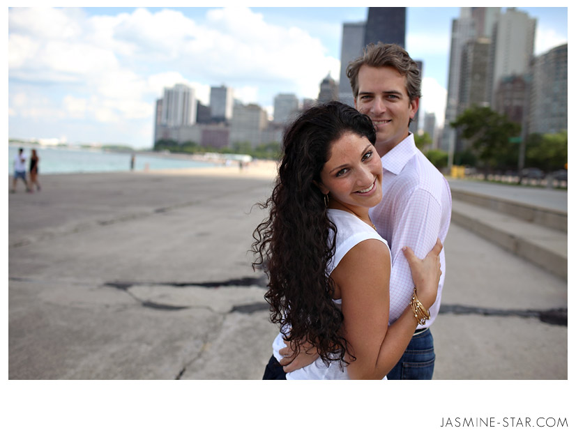 Chicago Engagement : Rachel + Rush - Jasmine Star