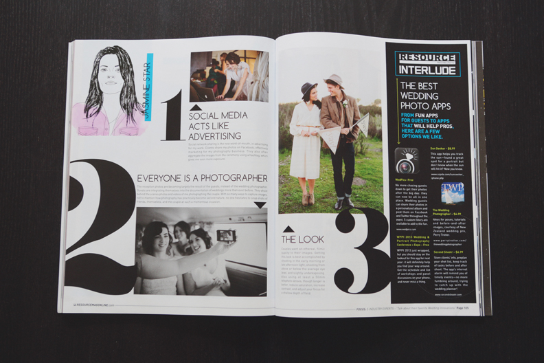 Featured : Resource Magazine - Jasmine Star