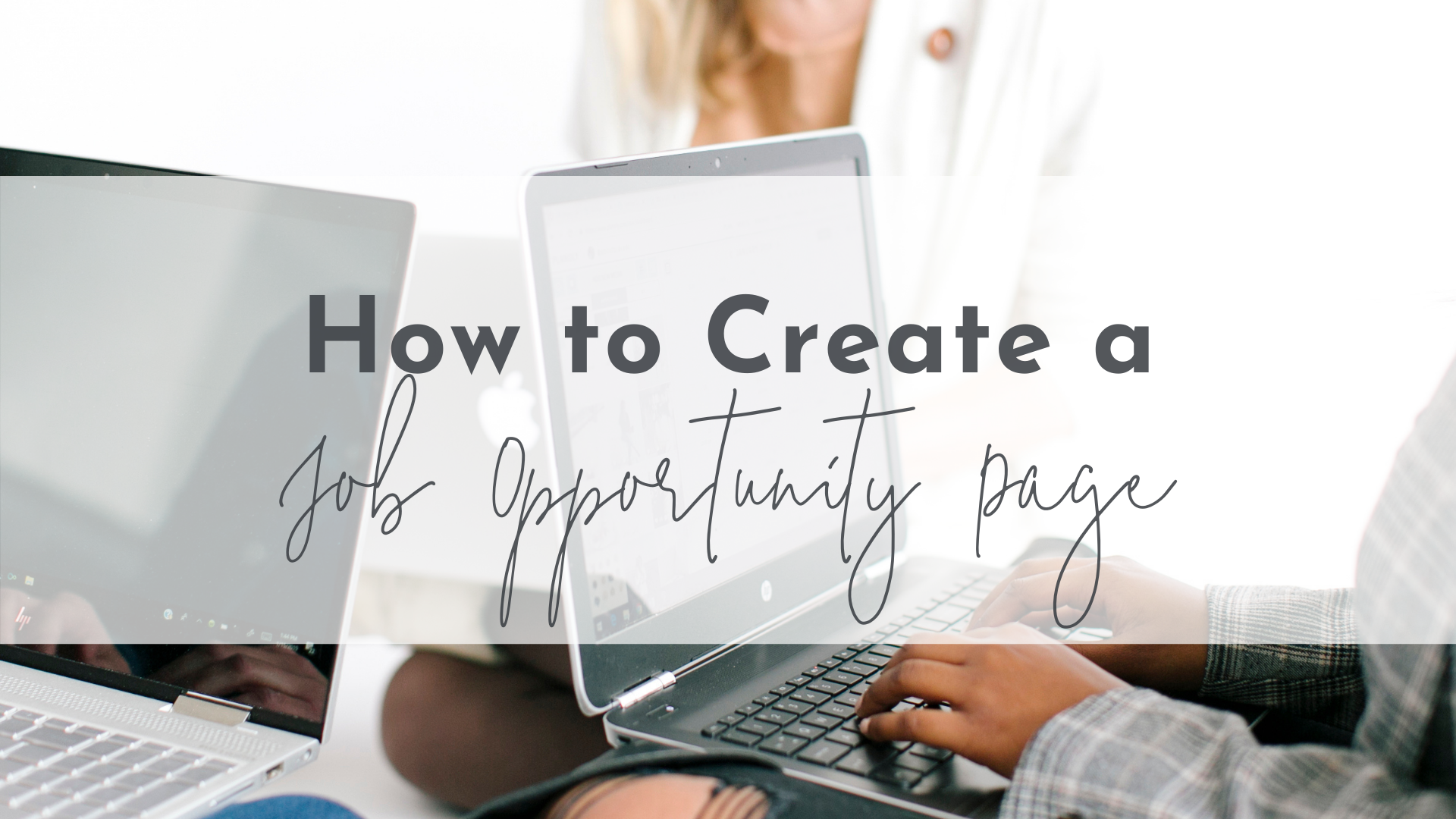 How to Create a Job Opportunity Page for Your First Hire - Jasmine Star