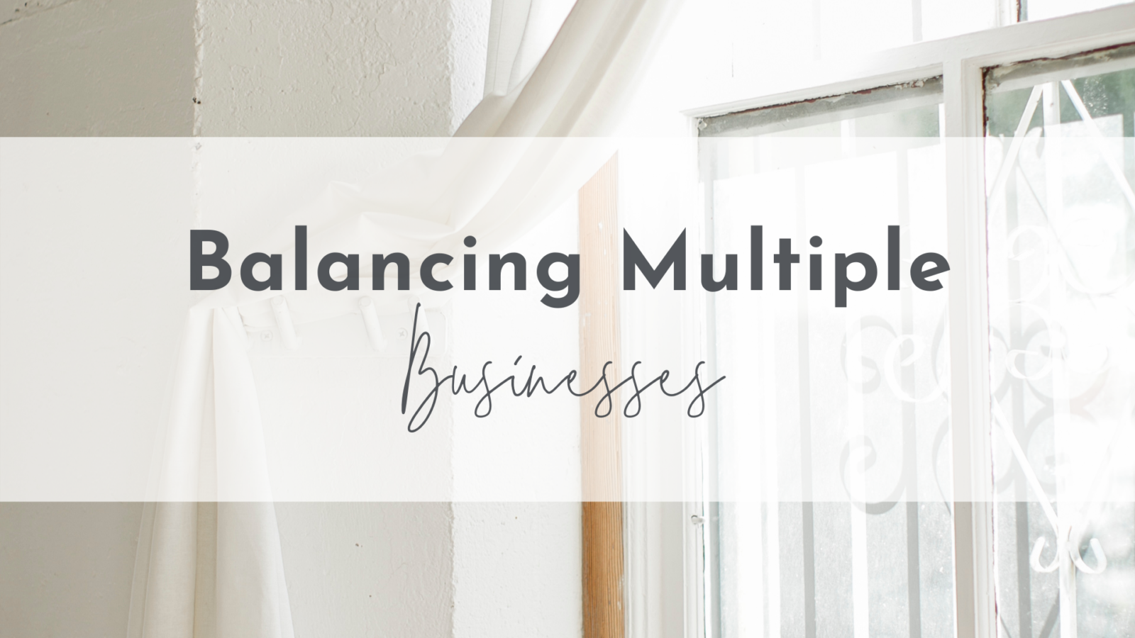 My Top Tips for Balancing Multiple Businesses - Jasmine Star