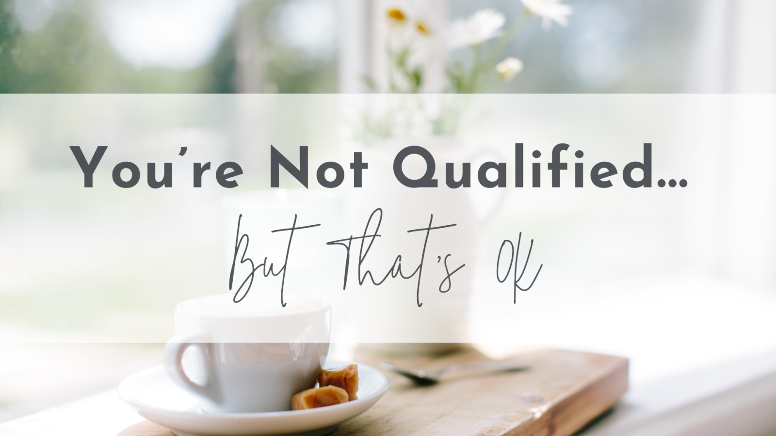 You're Not Qualified... But That's OK - Jasmine Star