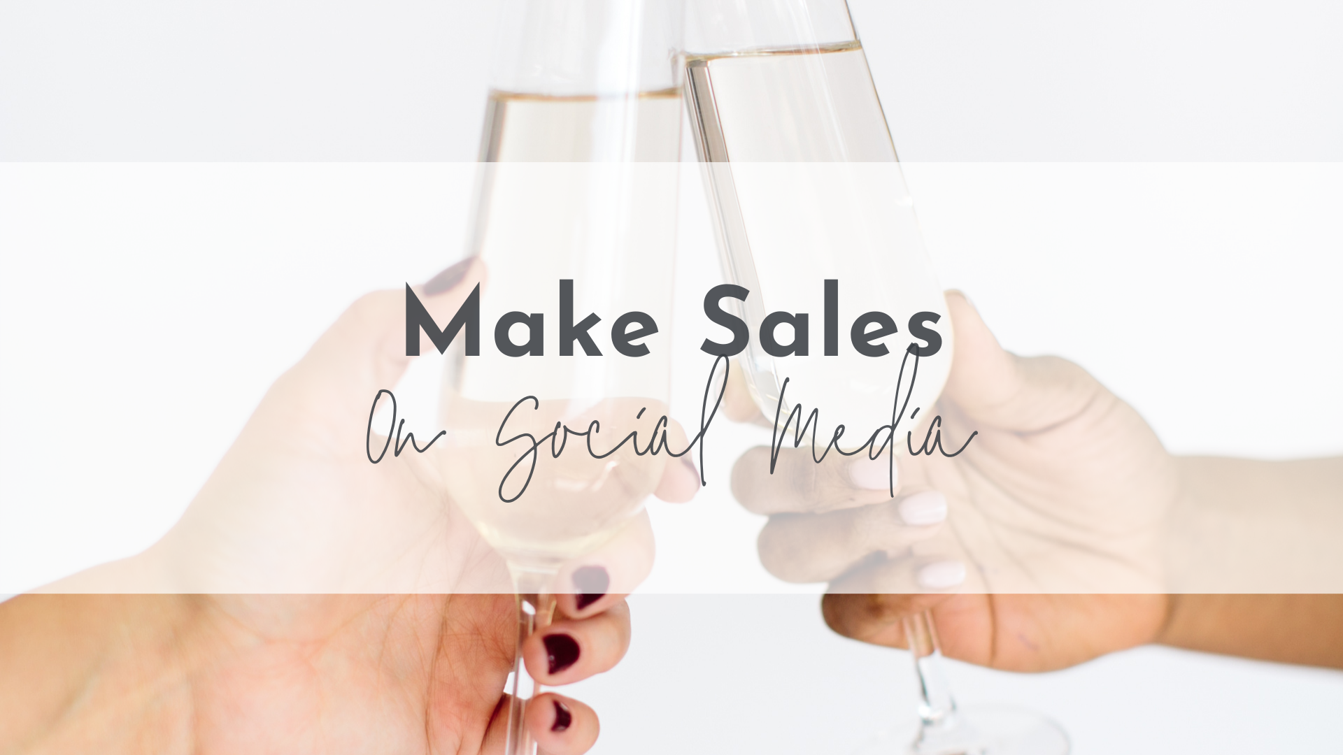 What It Takes To Make Sales on Social Media - Jasmine Star