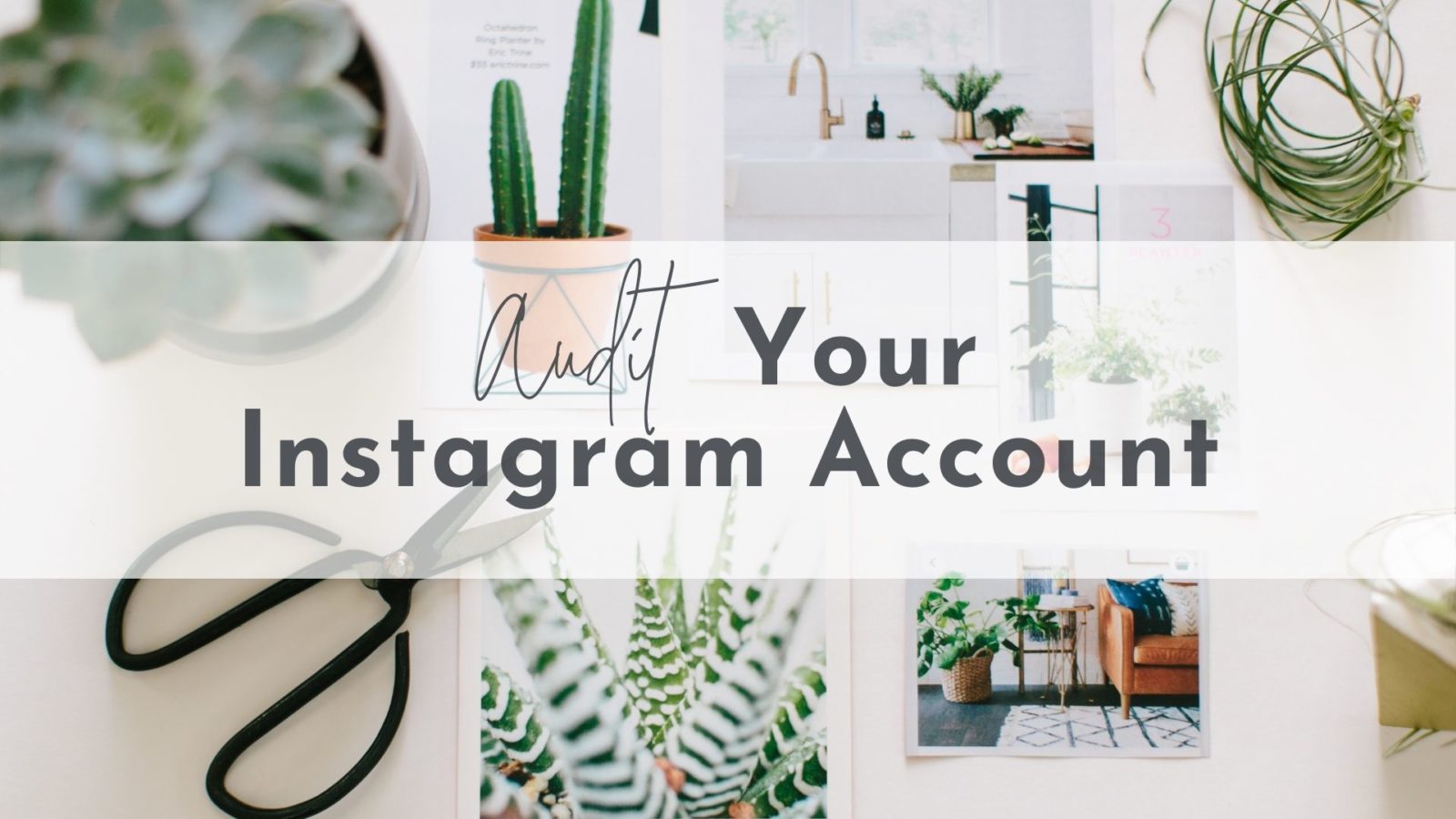 How I Would Audit Your Instagram Account - Jasmine Star