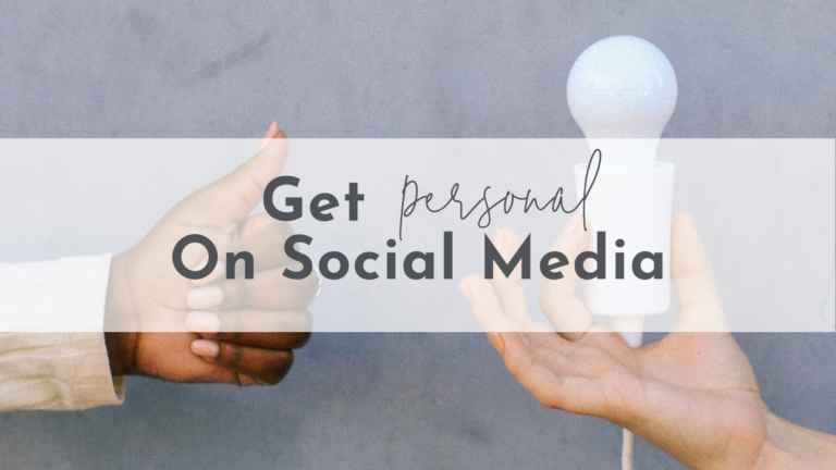 Why You Should Get Personal On Social Media - Jasmine Star