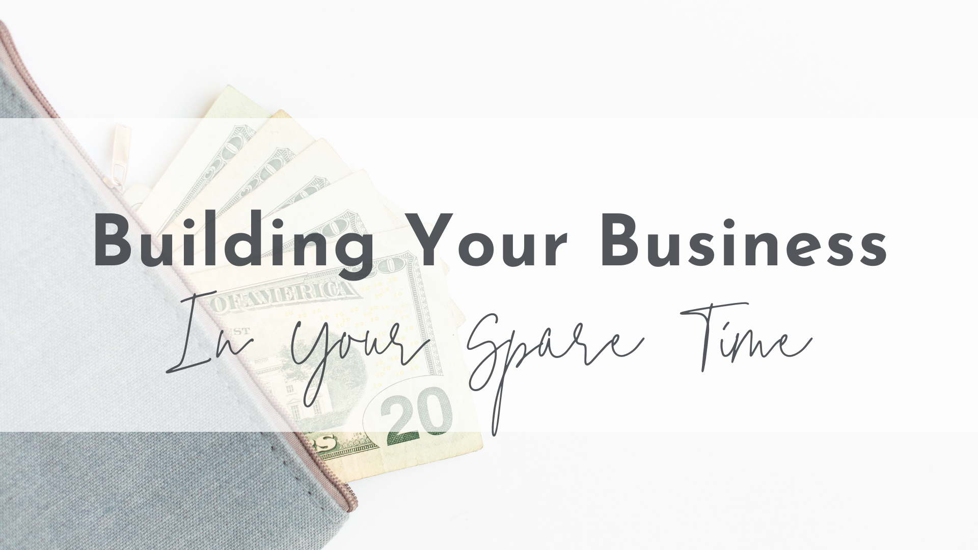 How To Build Your Business In Your Spare Time - Jasmine Star