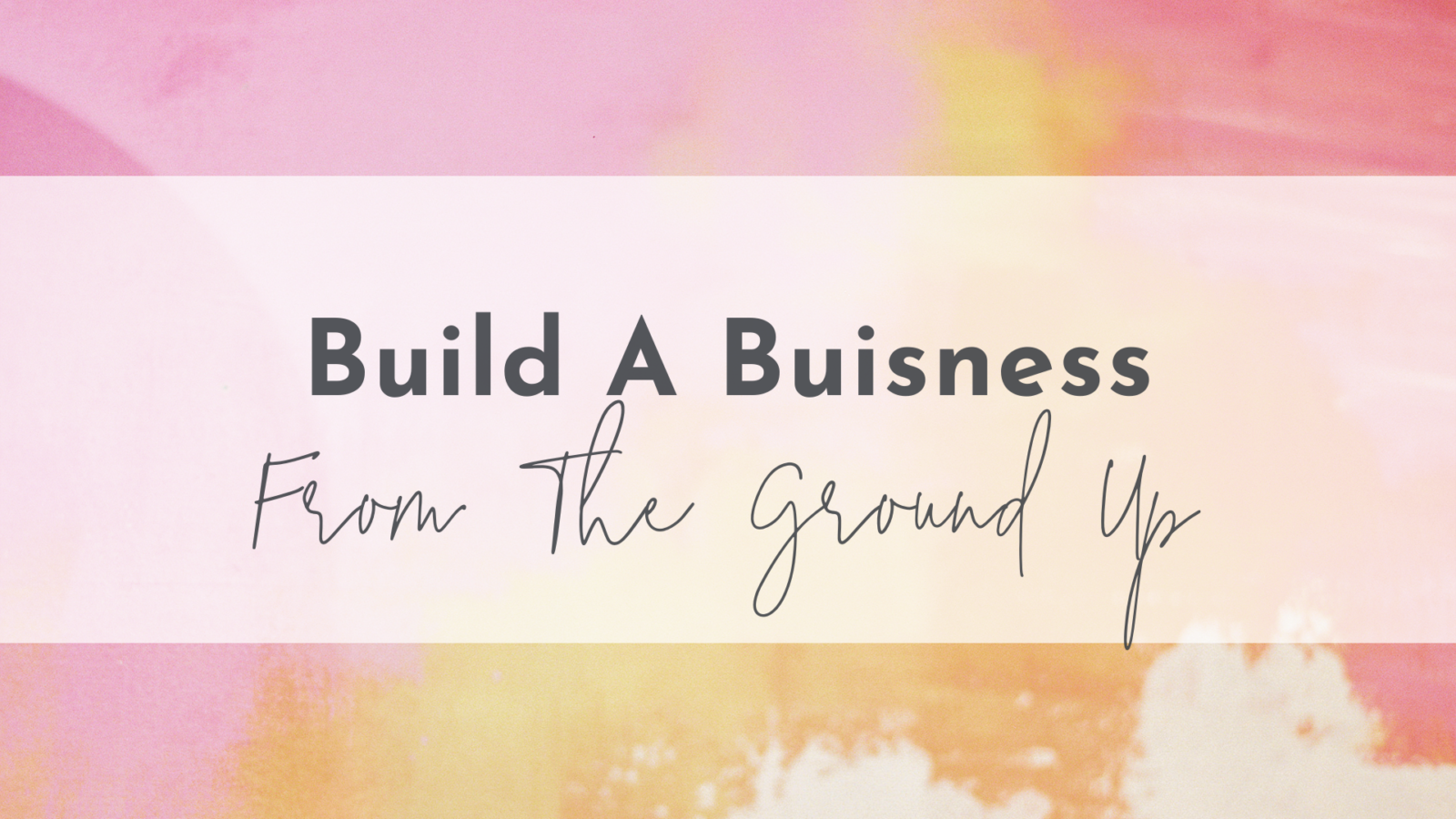 How To Build A Business From The Ground Up - Jasmine Star