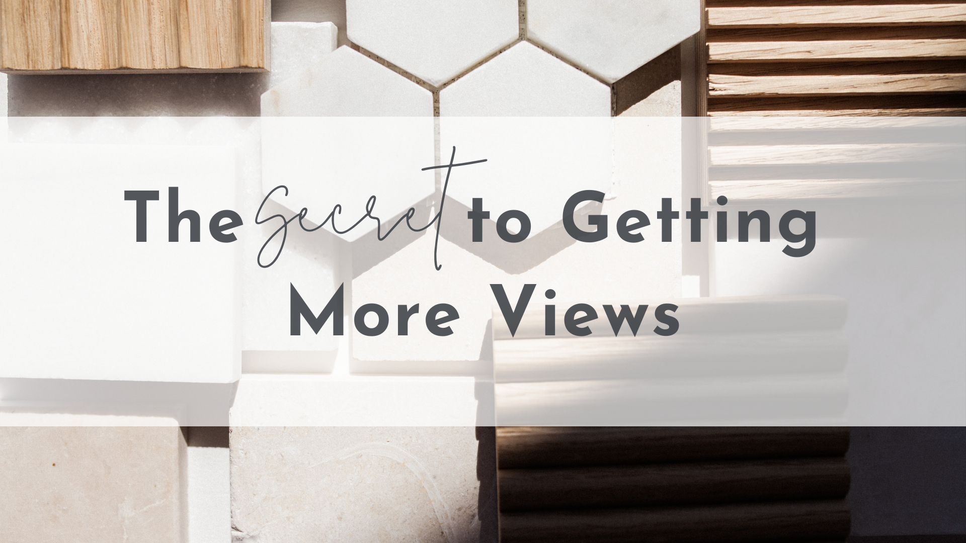 The Secret to Getting More Views - Jasmine Star