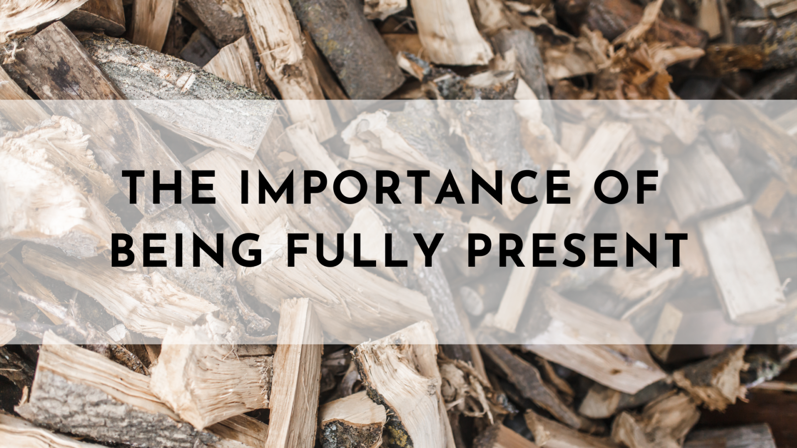 The Importance of Being Fully Present - Jasmine Star