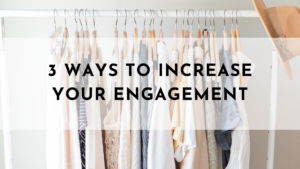 3 Ways to Increase Your Engagement - Jasmine Star